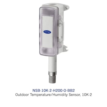 Duct & Outside Air Humidity/Temperature Sensor NSB-10K-2-H200