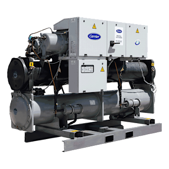Enfriadora condensada por agua 541kW - Carrier Rental Systems