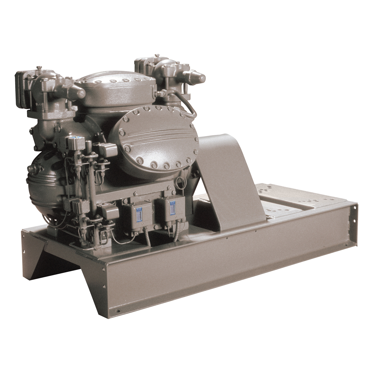 Carlyle 5F Open Drive Reciprocating Base-Mounted Compressor