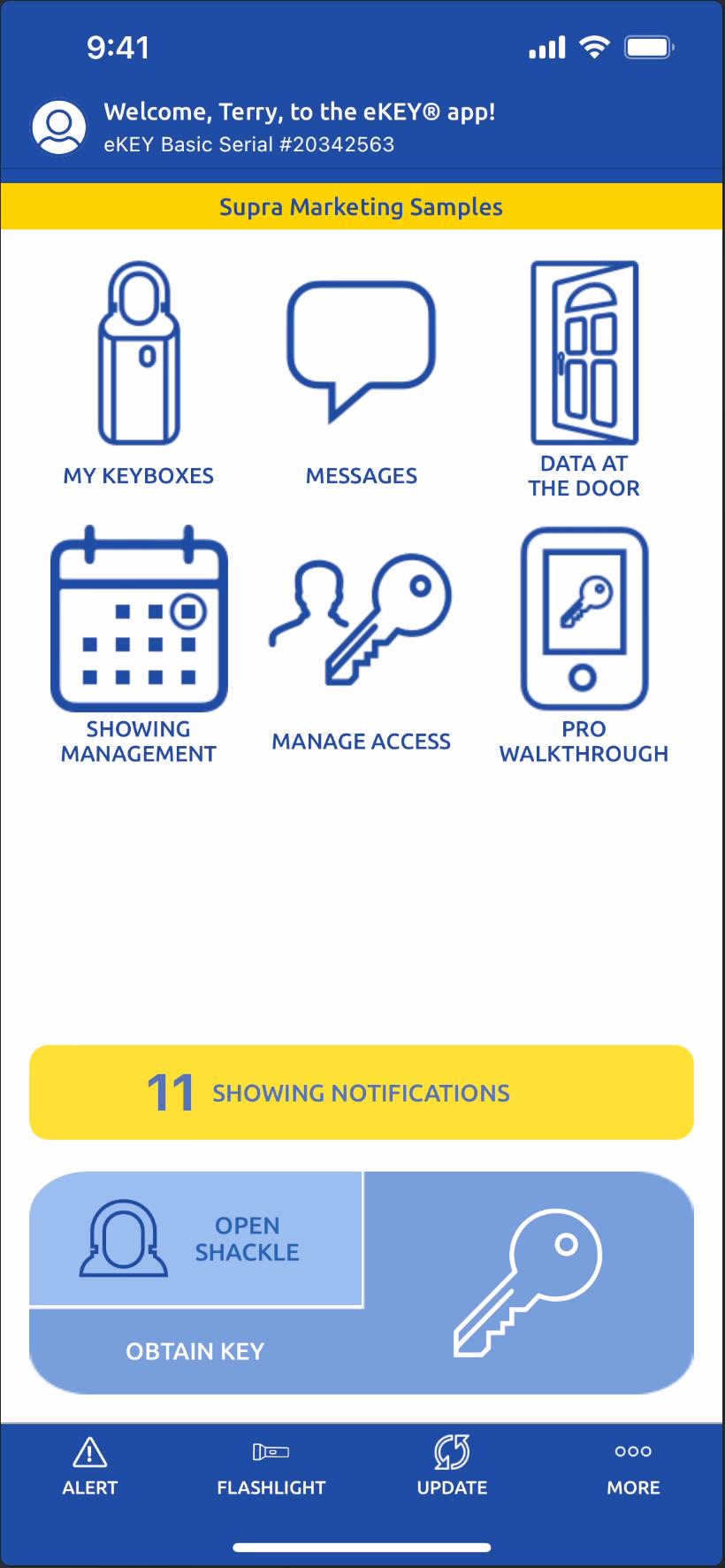 EKEY App Access What We Do Supra