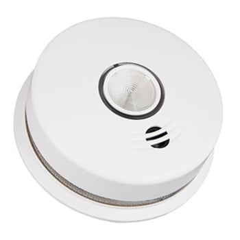 Kidde 21027320 (P4010ACS-W) Wire-Free Interconnected AC Hardwired Smoke ...