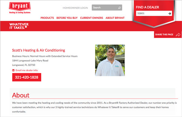 Dealer Locator Bio Portal