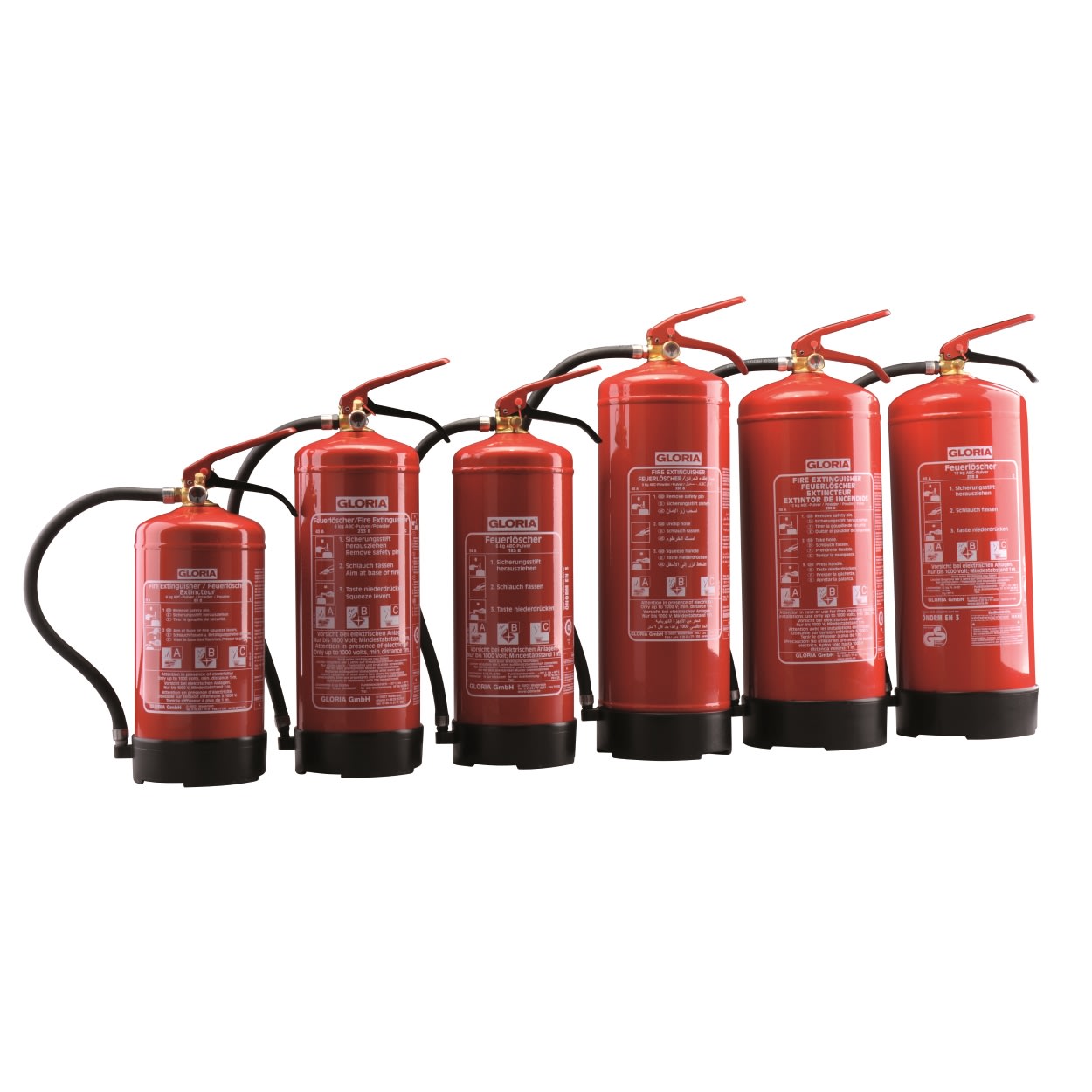 Tragbare Feuerlöscher | GLORIA GmbH