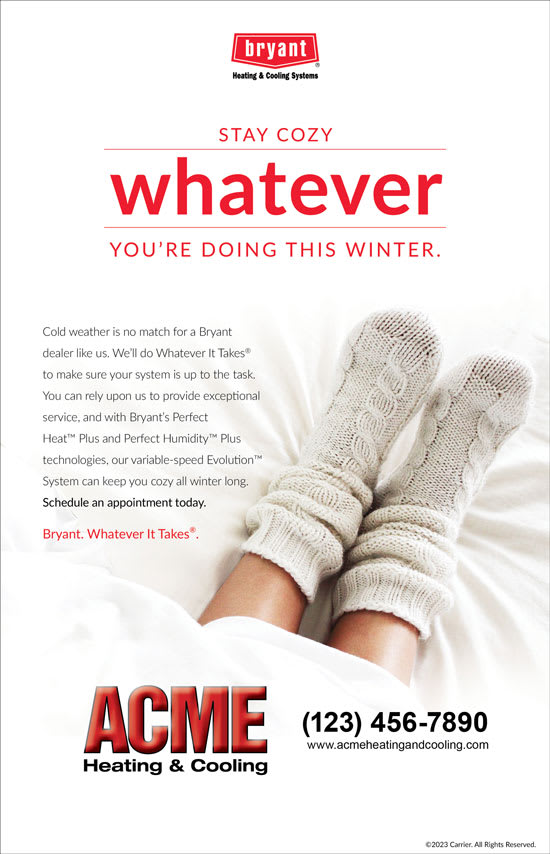 General Heating Print Ads