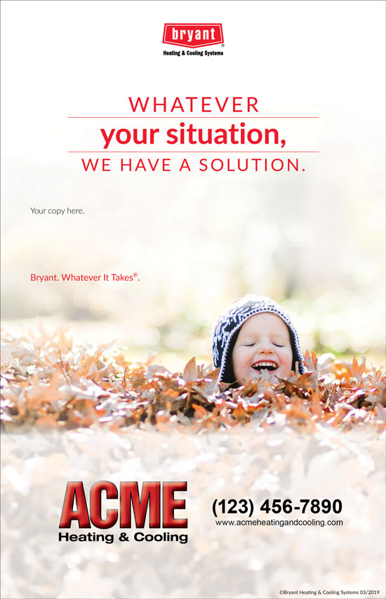 General Heating Print Ads